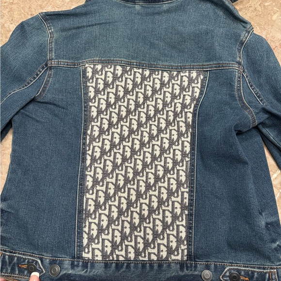 Dior | Jackets & Coats | Custom Dior Jean Jacket | Poshmark